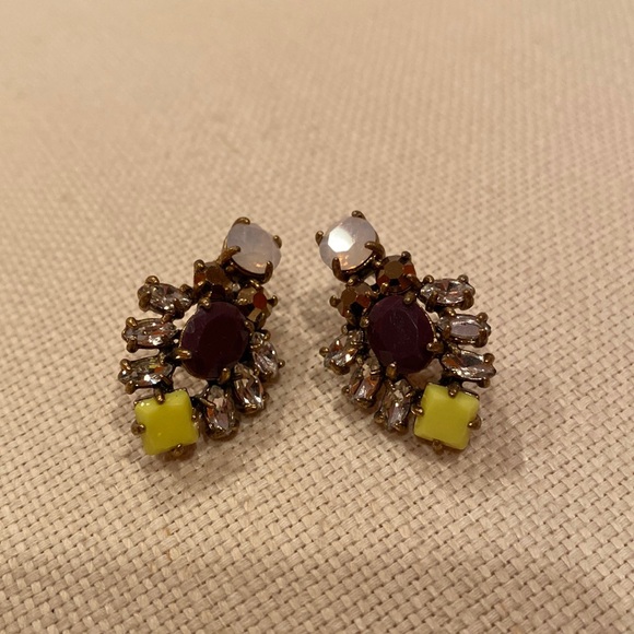 J. Crew | Jewelry | J Crew Jewel Earrings | Poshmark
